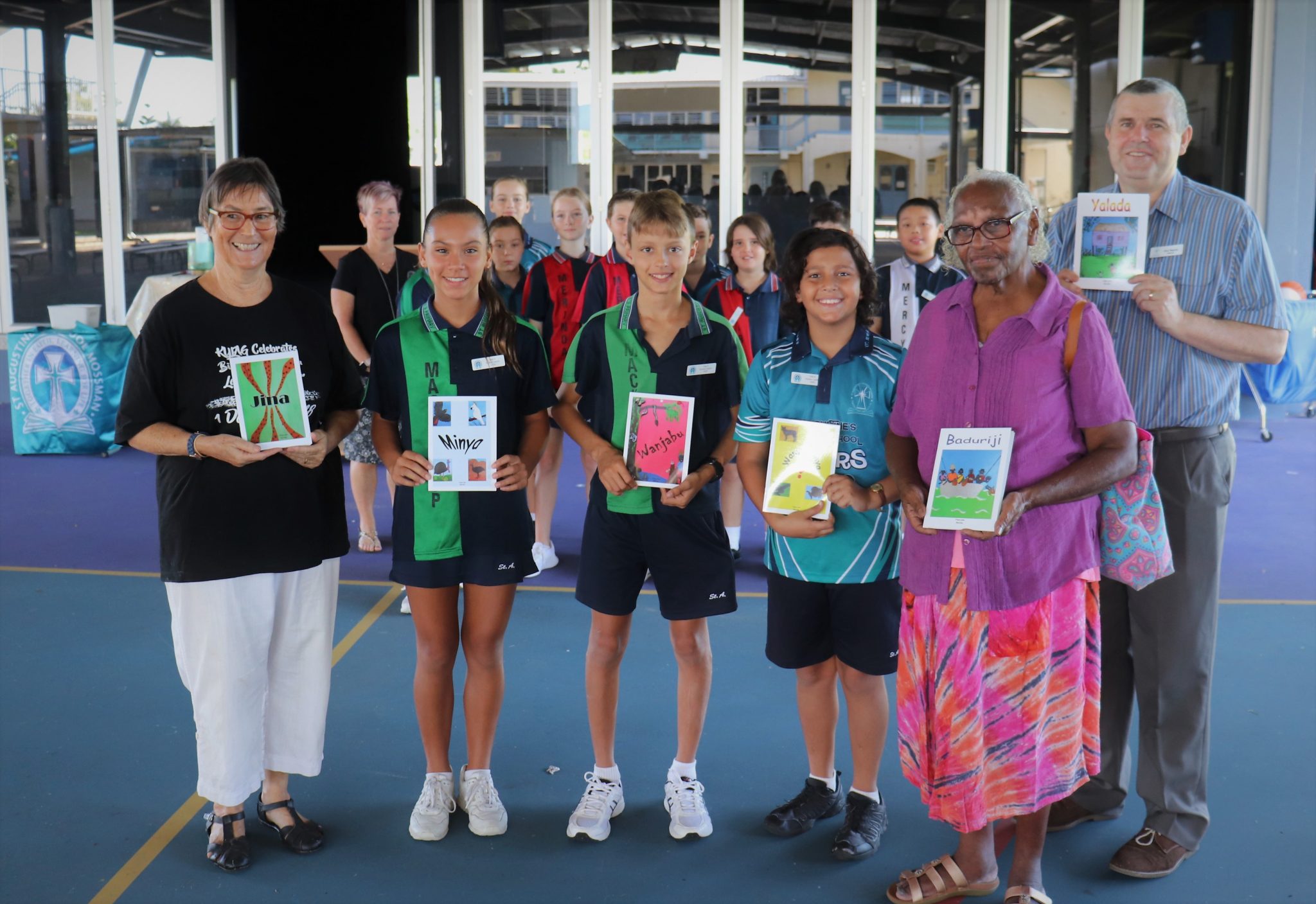 Janine & Margaret with Year 6 Students & Principal Mr Rayner | St ...